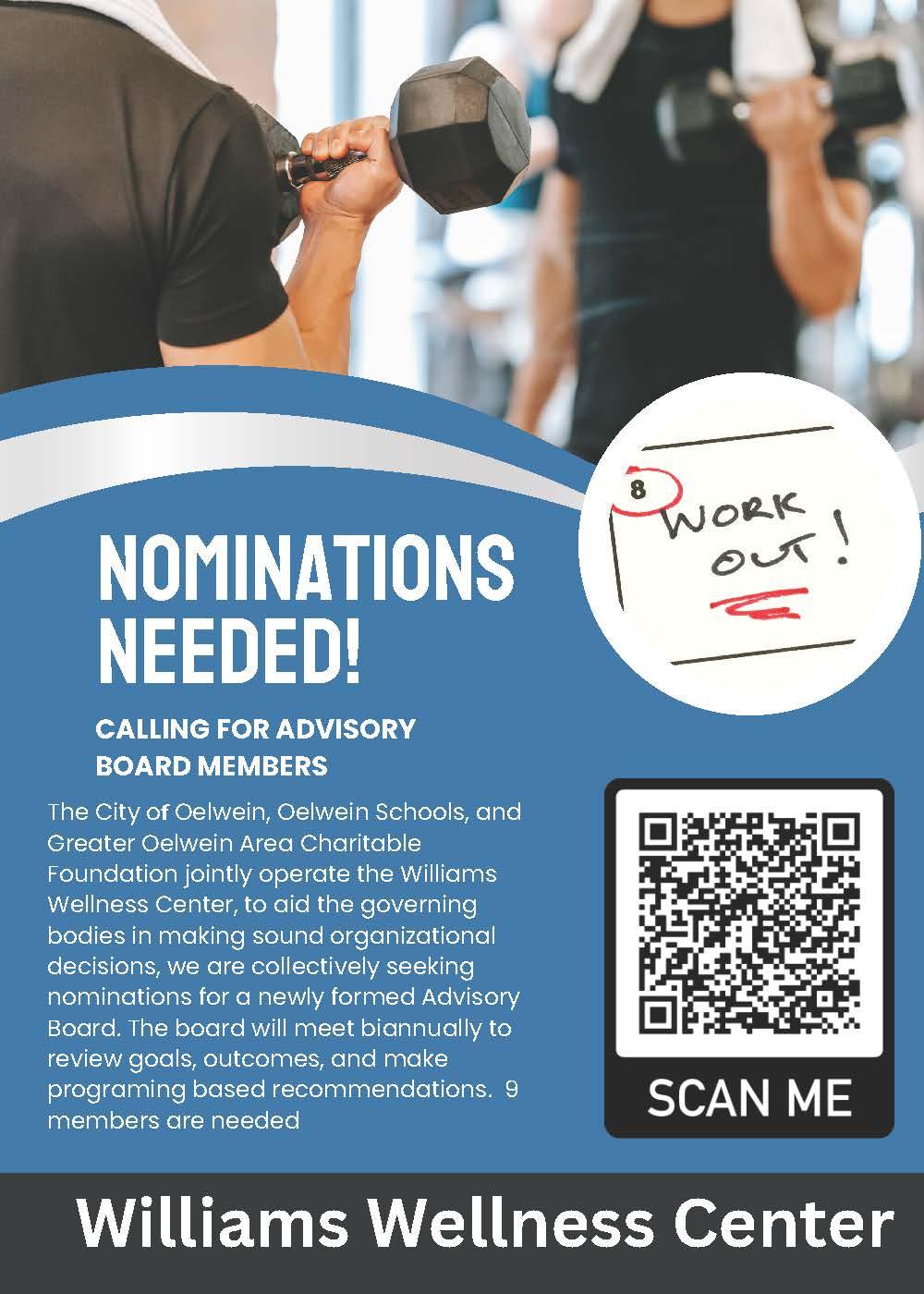 Advisory Board Members Needed | Oelwein Iowa